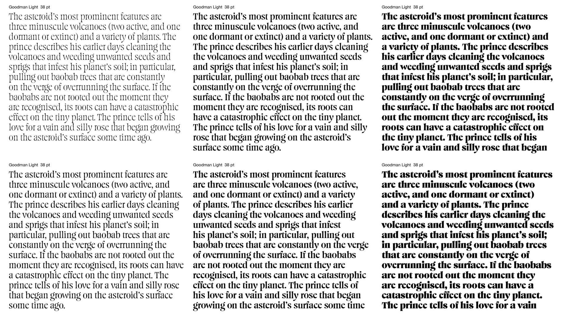 Goodman typeface Goodman Font